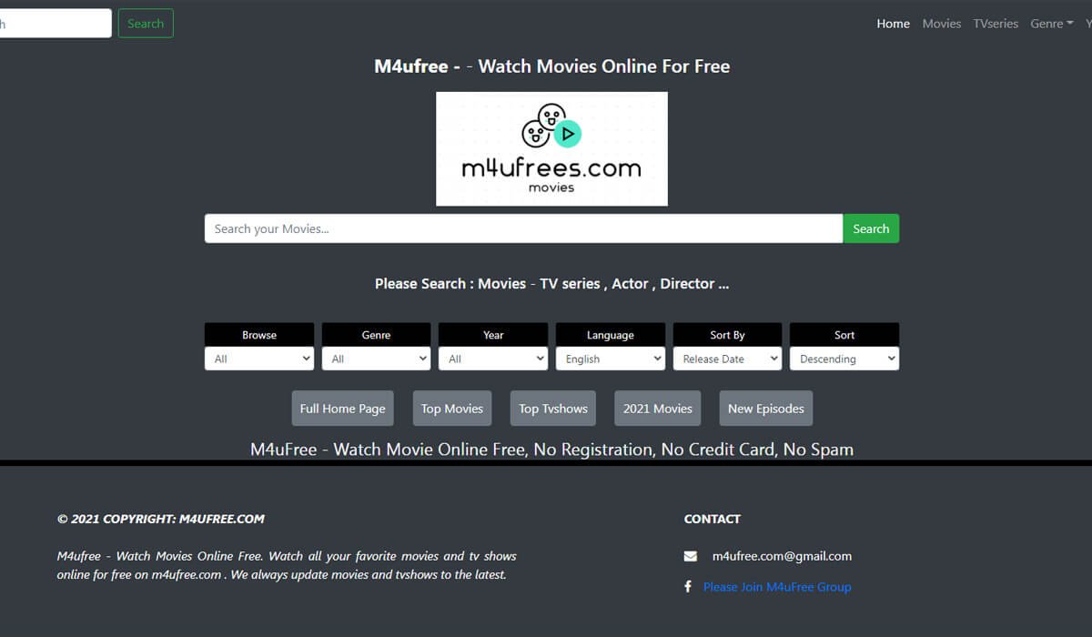 M4ufree – Watch Free Full Movies. The Best Alternatives of M4ufree